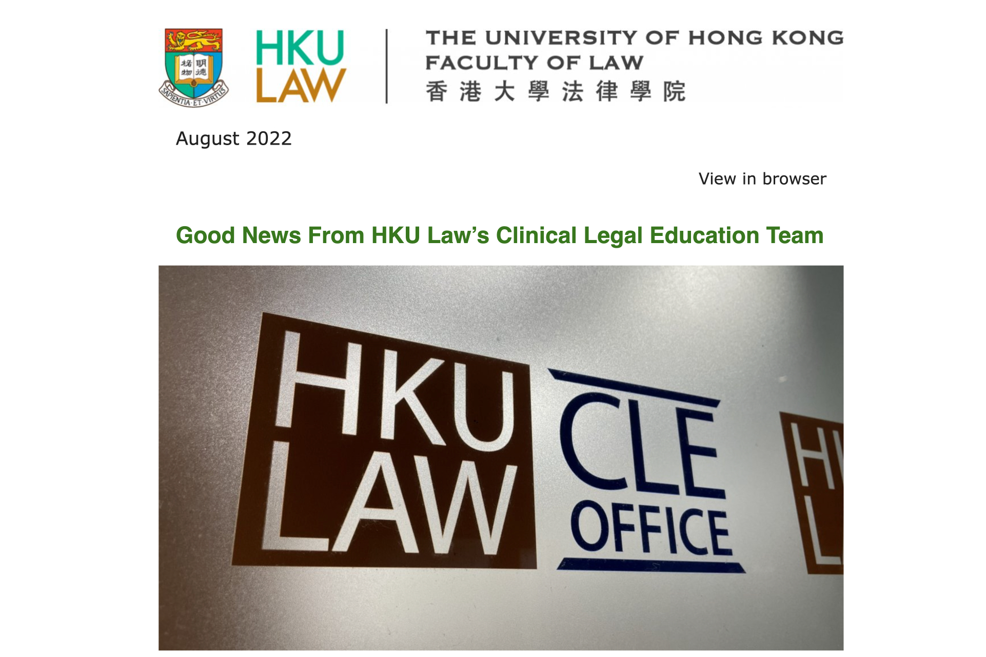 September, 2022 - Gordon Chan, Esq